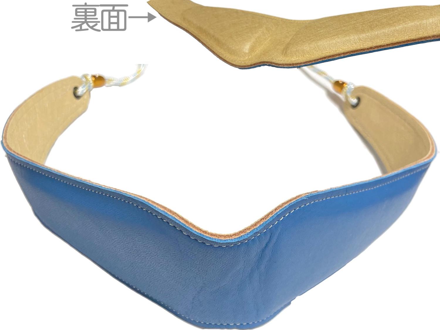 B.AIR ( ビーエアー ) バードストラップ クレマリス ブルー 水色 グレー サックス用 Mサイズ 3mm ネックストラップ BIRD ...