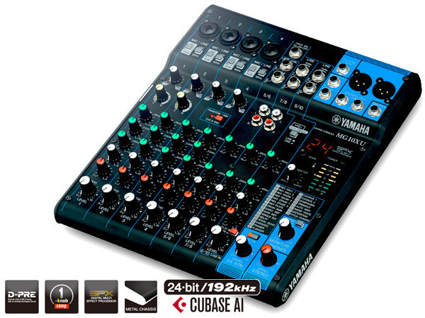 YAMAHA ( ヤマハ ) MG10XU 【即納可能&限定特価!】アナログミキサー エフェクト搭載 ★送料無料! | ワタナベ楽器店 京都 ...