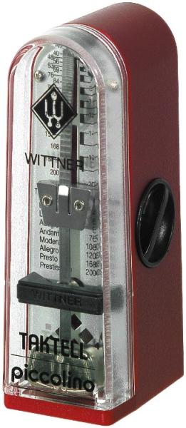 Wittner ( ウィットナー ) タクテルピッコリー ルビー 振り子式 メトロノーム おもり 据置き式 Taktell Piccolo metronome Ruby 北海道 沖縄 離島不可 ...